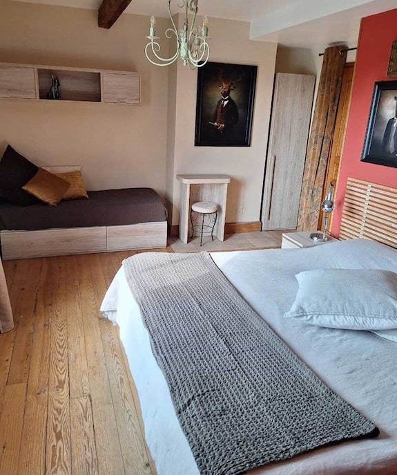 * La Chambre Rouge Modilable * - Hardelot-Plage