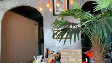 Opções para refeição no quarto