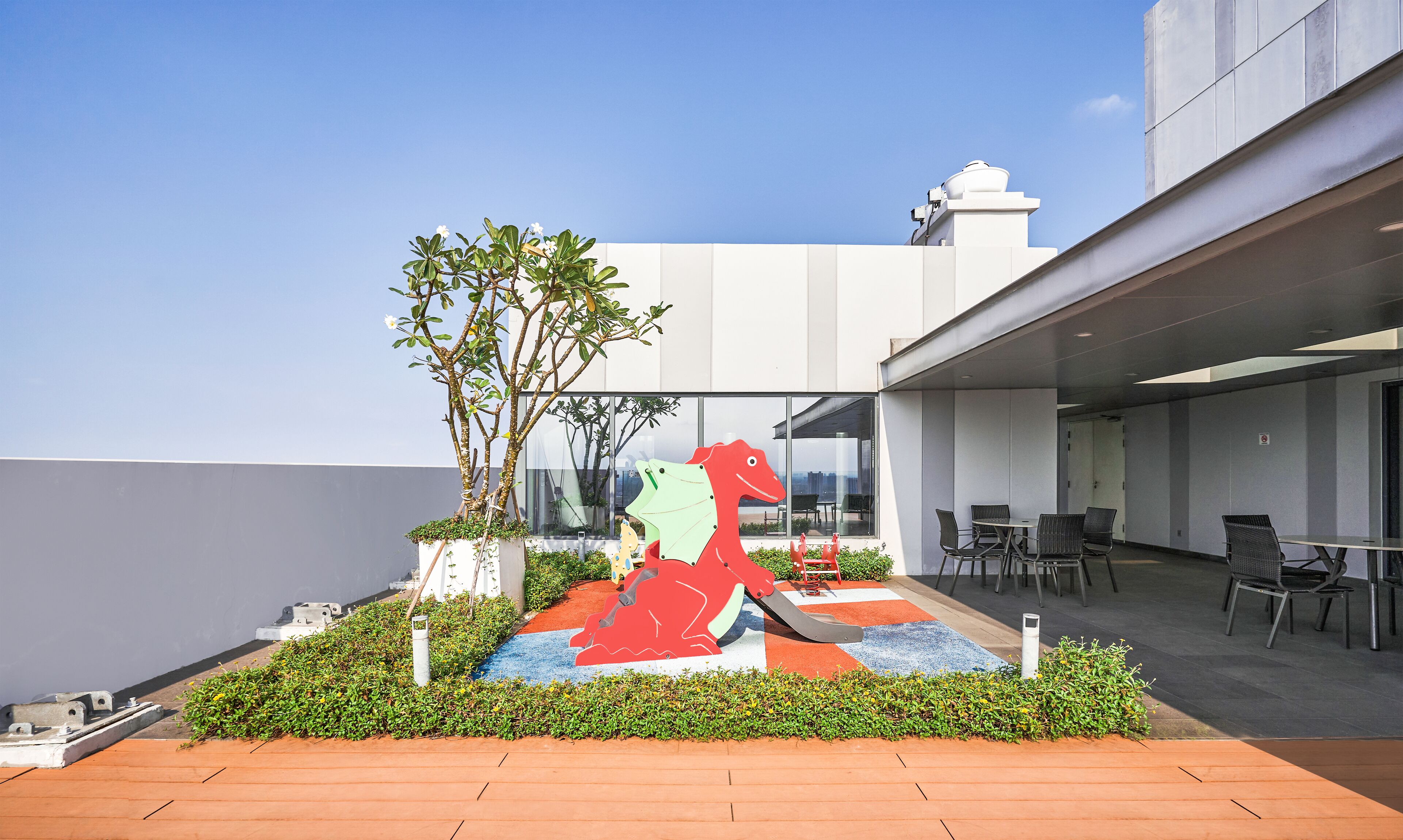 Área para churrascos e piqueniques