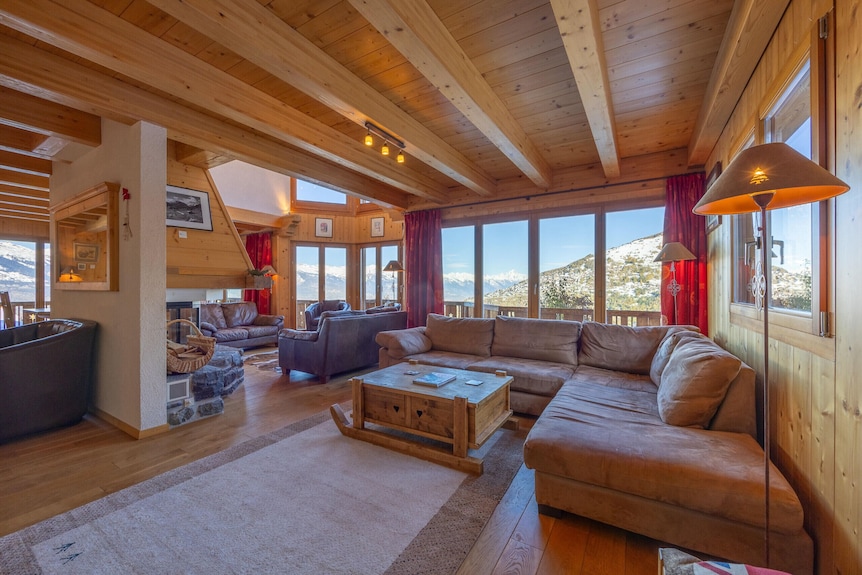 Chalet Vansamis, Views & Sauna - Switzerland