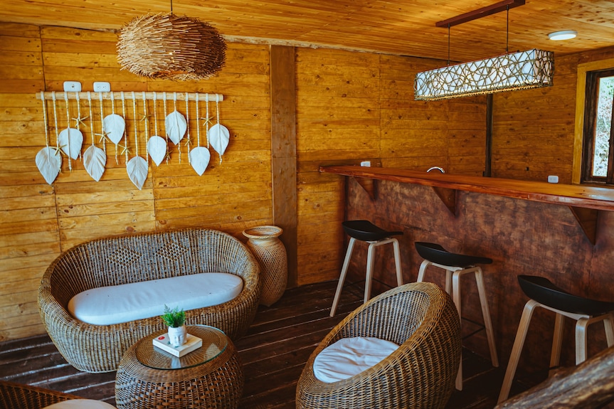 Habitación Frente Al Manglar 2 Camas Individuales En Playa Blanca Isla Barú - Caribe