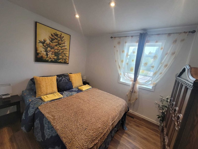 Appartement Lumineux 1 Chambre à Proximité De L'autoroute, Wifi, Netflix, Prime - Edmundston