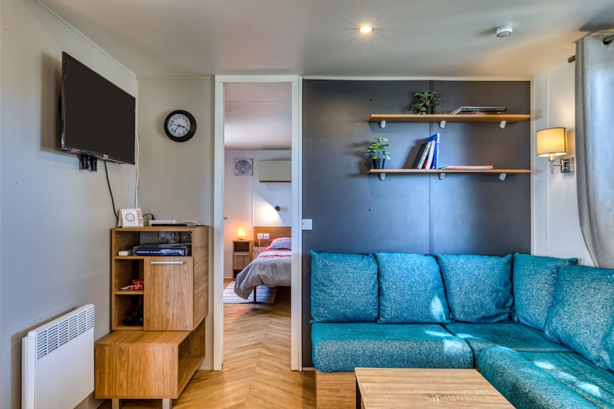 Mobilheim 'Le 370' Mit Gemeinschaftspool, Privater Terrasse Und Eigenem Garten Lattes - Palavas-les-Flots