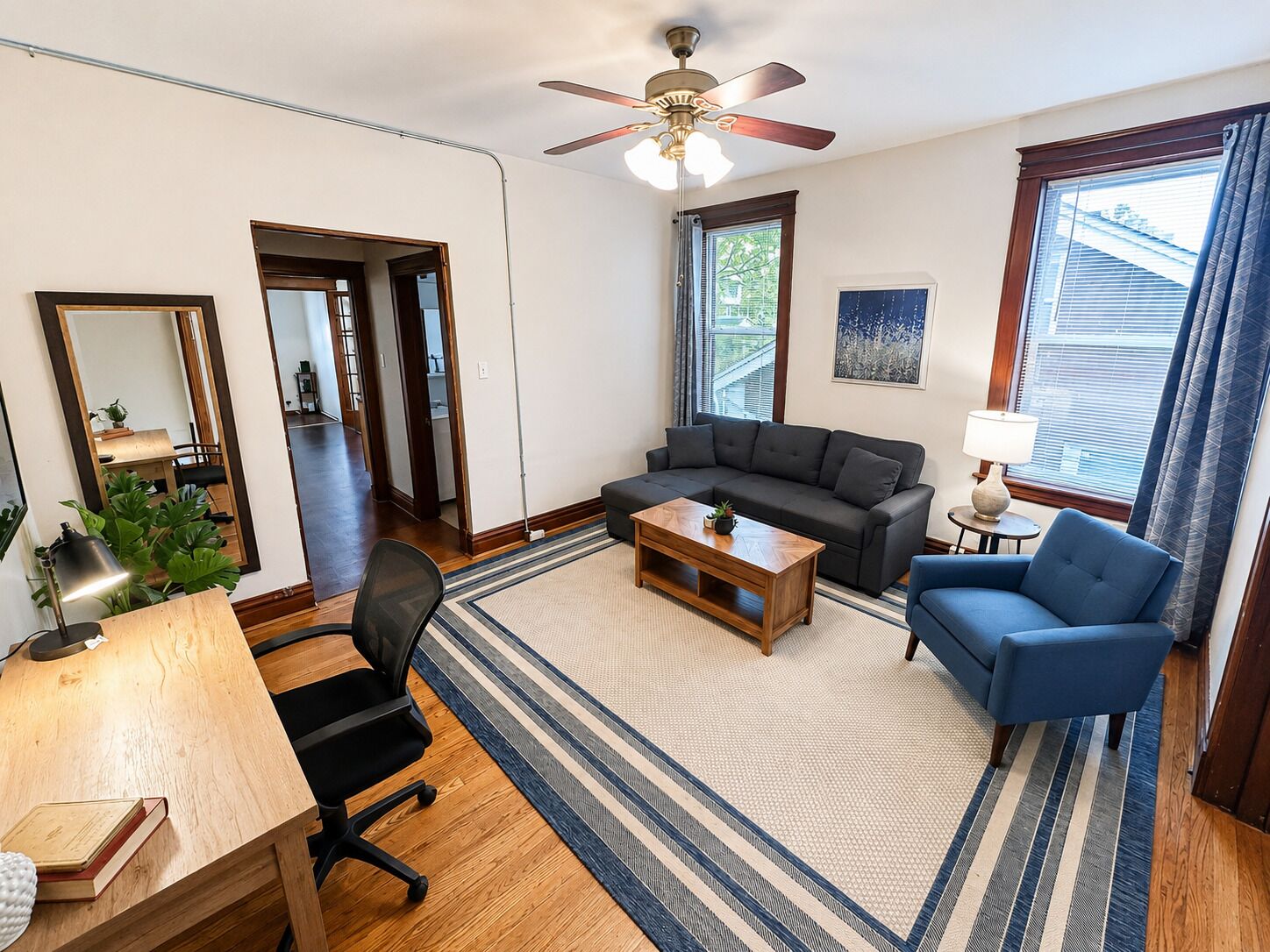 Historic Apt | Balcony + Office + Pets - University City, MO