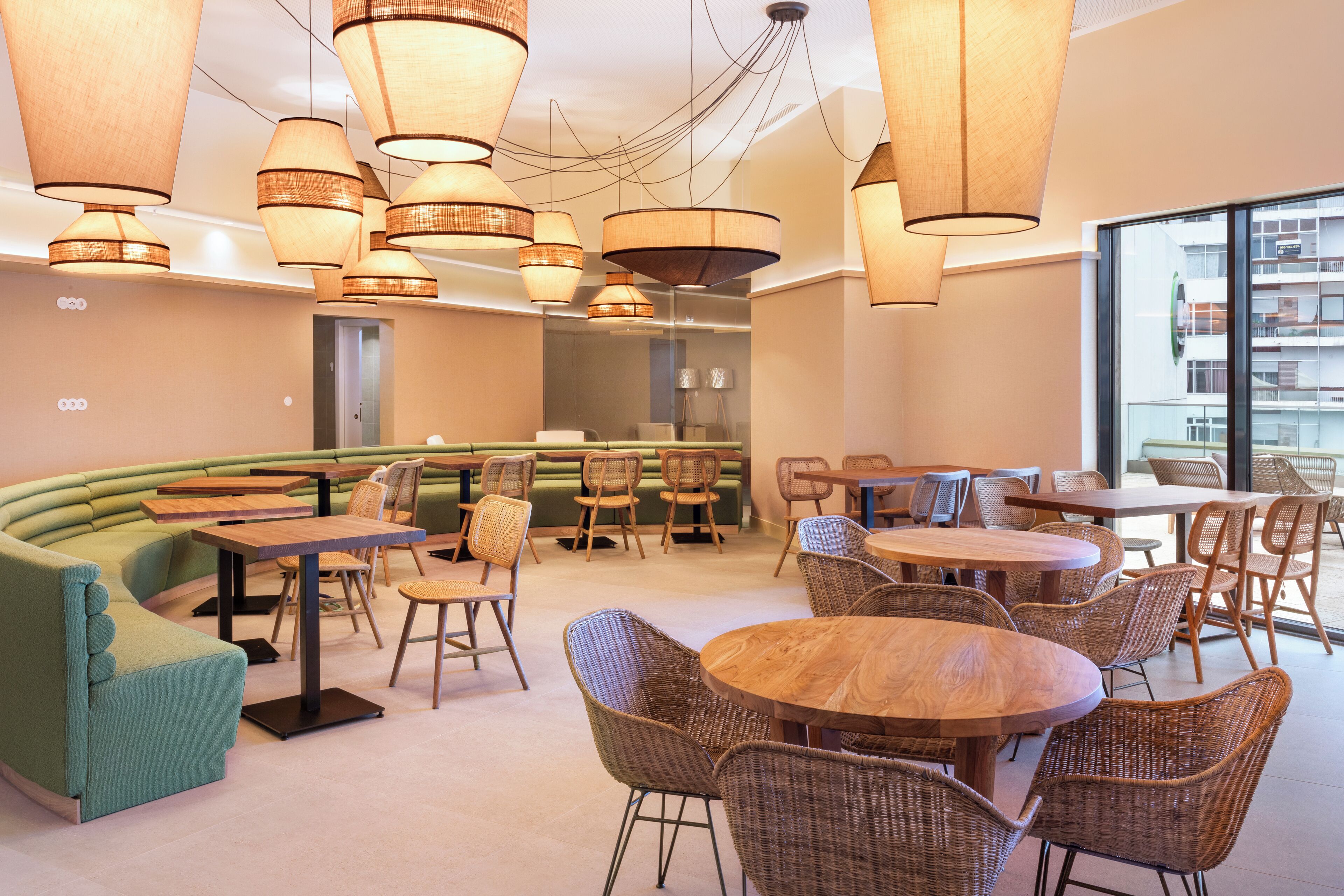 Sala de estar do lobby