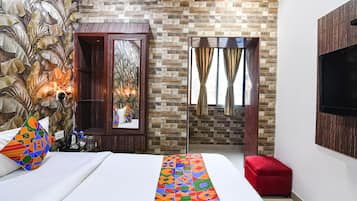Lençóis de algodão egípcio, roupa de alta qualidade, cofre no quarto