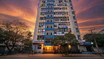 Entrada do alojamento