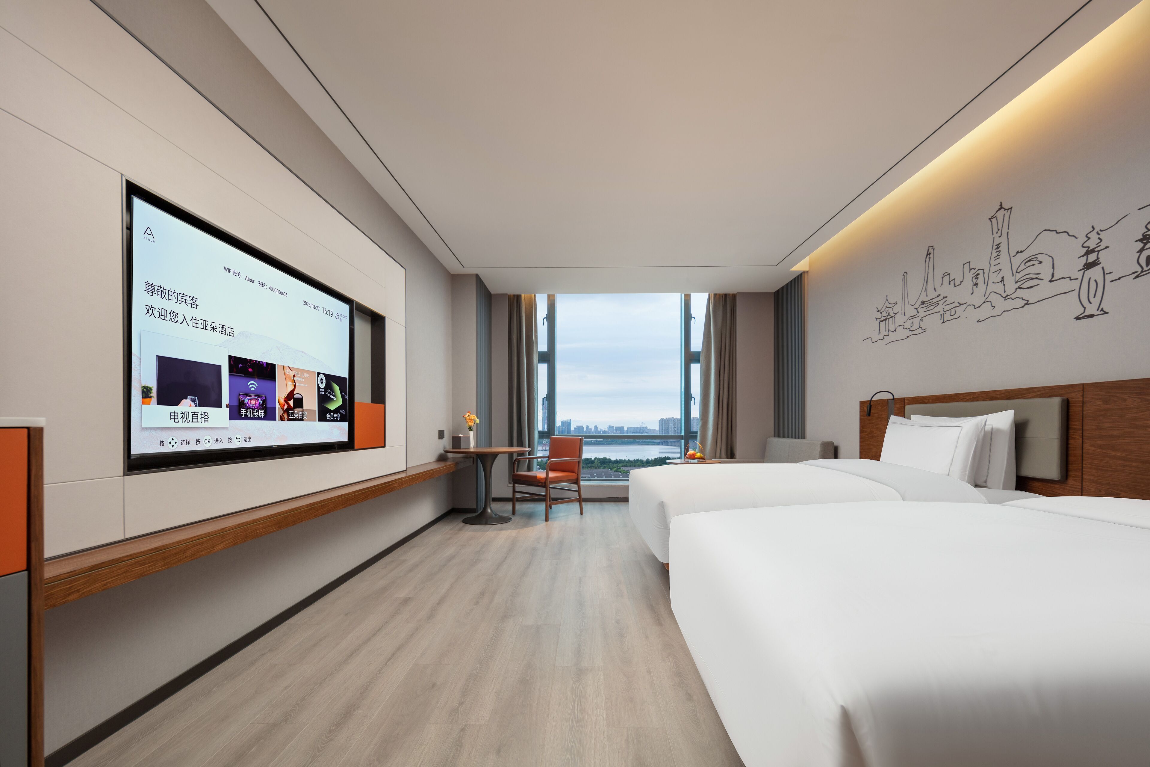 Quarto superior | 1 quarto, roupas de cama premium, edredons de pluma