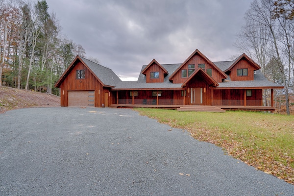 Brand New Luxury Ski Cabin - 2 Mi To Windham Mtn! - Windham, NY