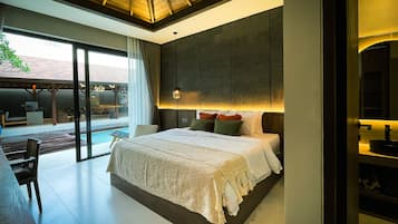 Quarto luxo | Roupas de cama premium, escrivaninha, quartos à prova de som