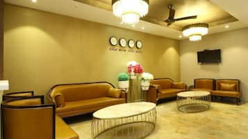 Sala de estar do lobby