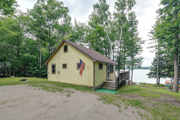 Cozy Chemo Pond Cabin W/ Dock & Waterfront Views - Old Town, ME