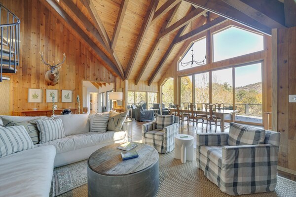 Mountain-view Cashiers Home: Near High Hampton!- - Devils Fork State Park, Salem