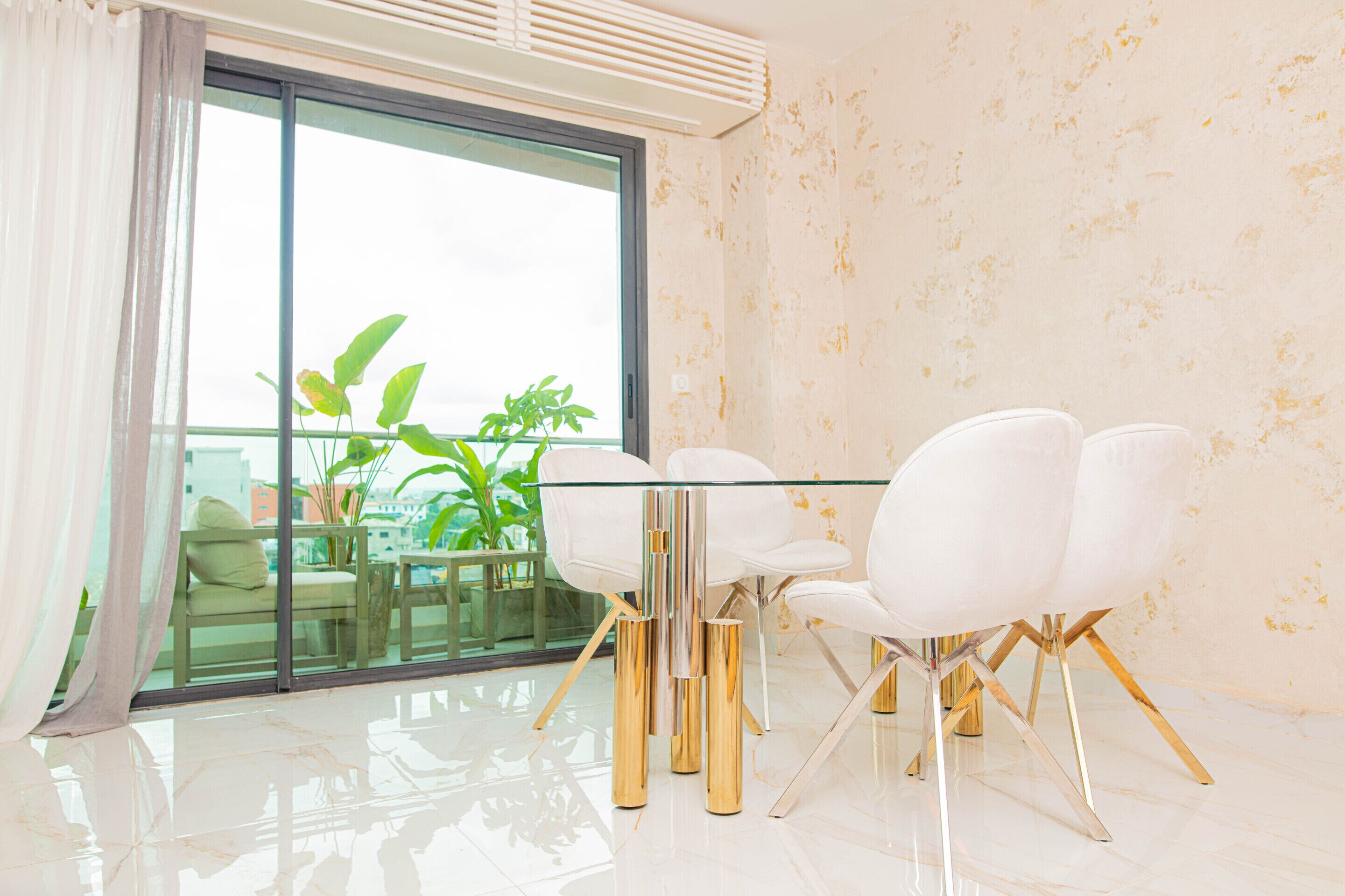 Apartamento, banheiro privativo (Dubaï) | Opções para refeição