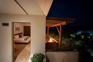 Quarto presidencial | Roupas de cama premium, frigobar, cofres nos quartos