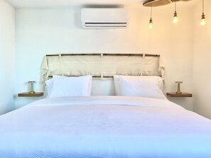 Apartamento, 2 quartos (4E) | Roupas de cama premium, ferros/tábuas de passar roupa, Wi-Fi de cortesia