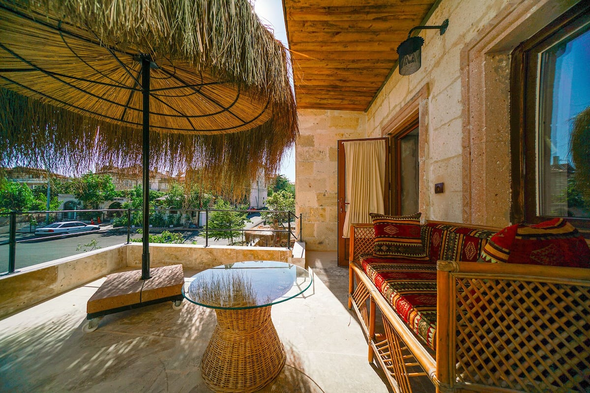 Quarto presidencial, terraço | 1 quarto, roupas de cama premium, escrivaninha