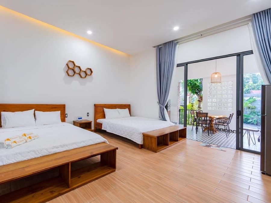 Villa Familiar, vista para a piscina | Pormenores do interior