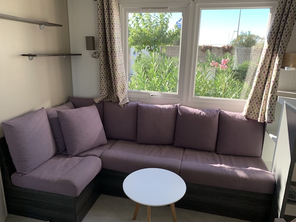 Mobilhome Ca77 Camping 4 Vias Plage 6/8 Personnes - Agde