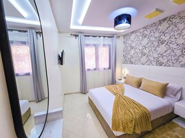 Apartamento elite | Camas Select Comfort, individualmente decorados