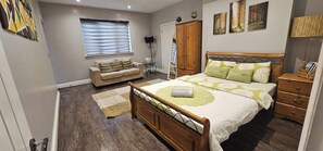 Apartamento | 1 quarto, Wi-fi grátis, roupa de cama fornecida