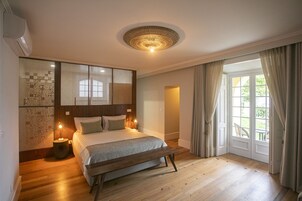 Quarto Duplo Deluxe | Lençóis de algodão egípcio, roupa de alta qualidade 