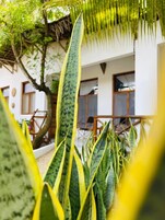 Quarto quádruplo luxo | Terraço/pátio