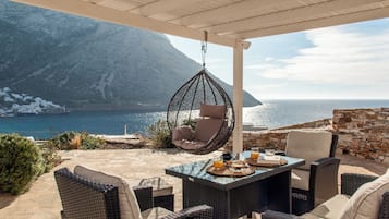 Villa Executiva, 3 quartos, piscina privativa, vista para o mar | Vista do quarto