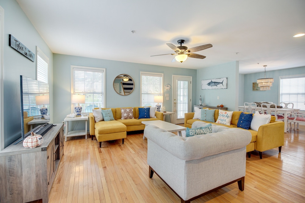 Lovely Tybee Island Home W/ Deck < 1 Mi To Beach! - Tybee Island, GA