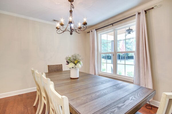 Stylish Hephzibah Home W/ Fire Pit & Theater Room! - Augusta, GA