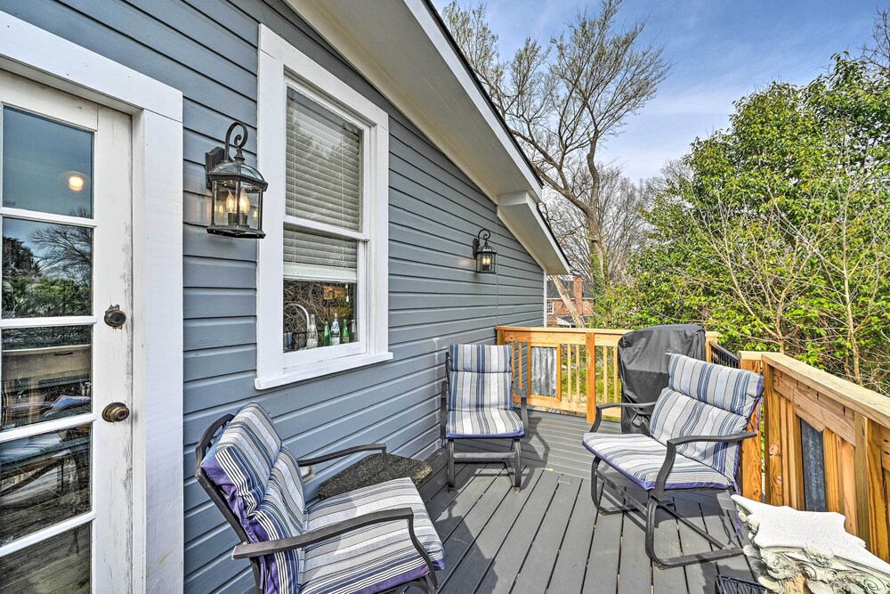 Historic 'Watson' Brick House W/ Private Deck! - Danville, VA