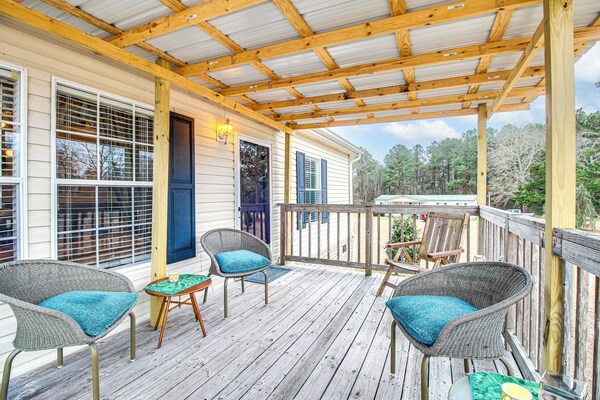 Wfh-friendly: Rural & Secluded Gem In Claxton! - Jack Hill State Park, Reidsville