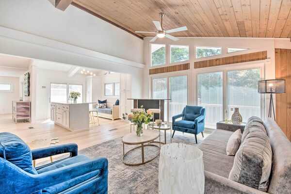 Serene Home W/ Fire Pit, Deck & Easy Access To Atl - Marietta, GA