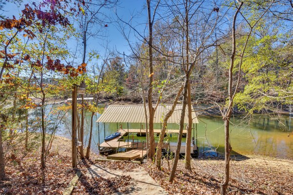 Lovely Lake Hartwell Retreat With Dock & Grill! - Lake Hartwell