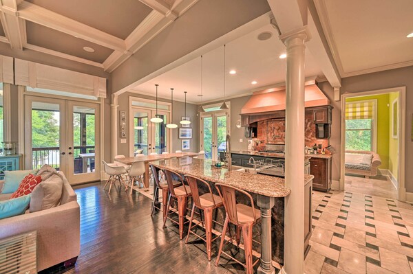 Upscale Family Home W/ Dock On Lake Hartwell! - Lake Hartwell