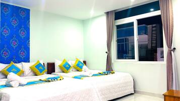 Suite-Estúdio Familiar | Lençóis de algodão egípcio, roupa de alta qualidade