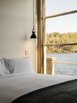 Quarto, no rés do chão (Pumphouse) | Minibar com produtos grátis, Wi-fi grátis, roupa de cama fornecida