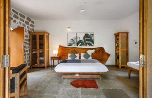 Quarto de Luxo | Com decoração personalizada, com mobília individualizada, secretária