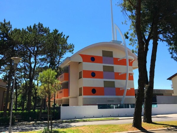 Colorful Flat With Shared Pool - Bibione