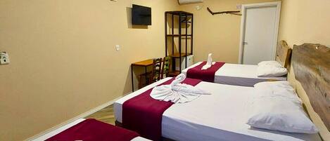 Quarto conforto | Roupas de cama antialérgicas, Wi-Fi de cortesia