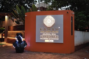 Entrada do alojamento