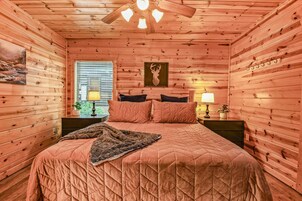 Cabana família | Roupas de cama premium, escrivaninha, Wi-Fi de cortesia, roupa de cama