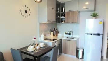 Apartamento, 1 quarto, acessível, varanda | Cozinha privada