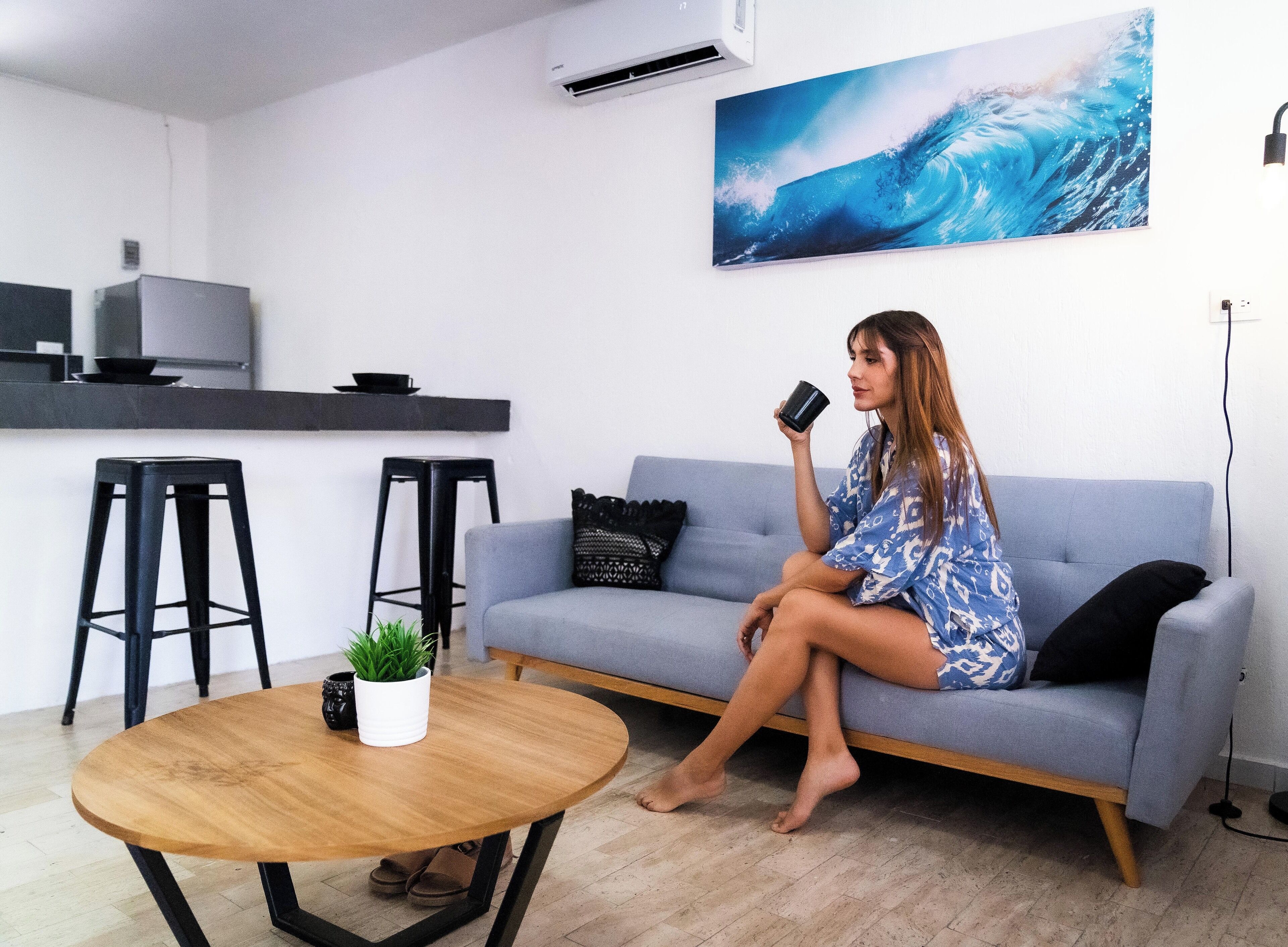 Smart TV de 32 polegadas com canais por cabo 