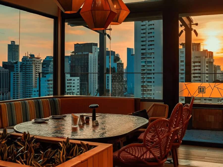 Café da manhã, almoço e jantar