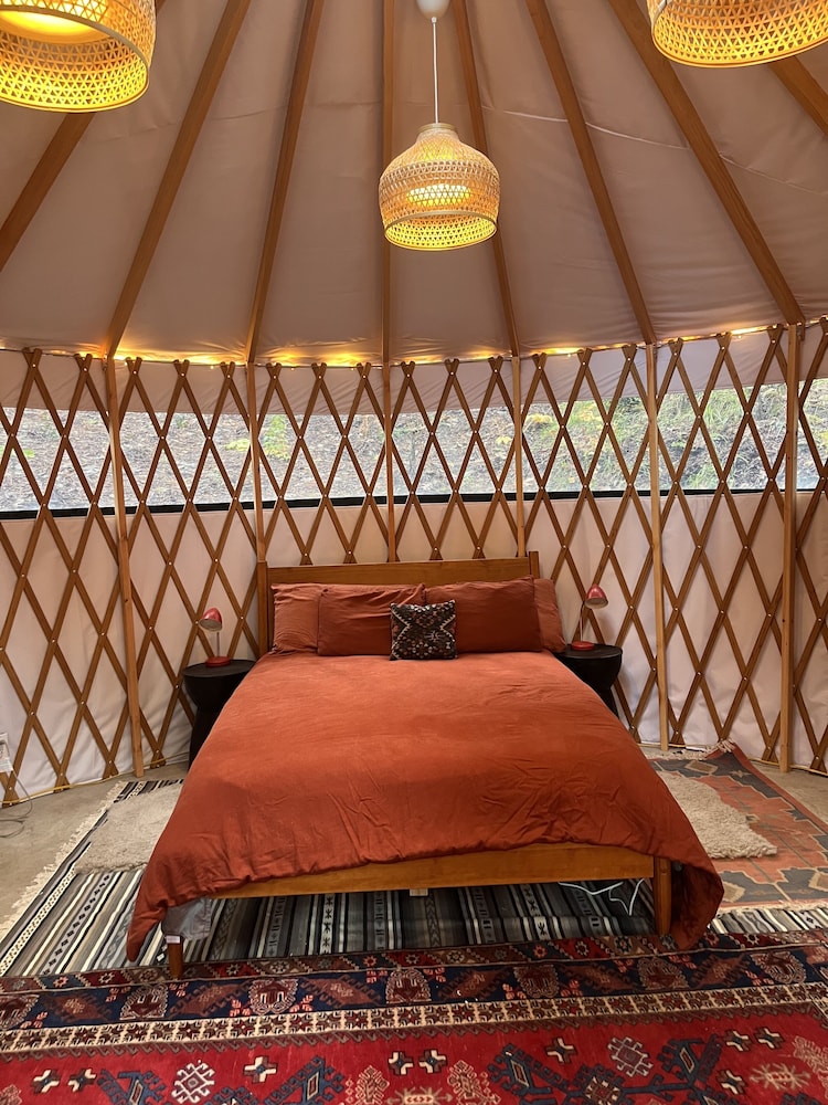 Magical Yurt in the woods - 2 miles from town - Nevada County | Vrbo