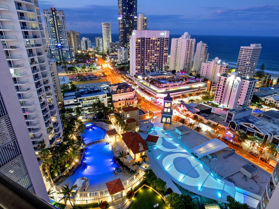 Apartamento, 2 quartos, casa de banho privativa, vista para o oceano | Vista para o resort