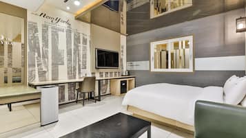 Quarto standard, 1 cama de casal | Roupas de cama premium