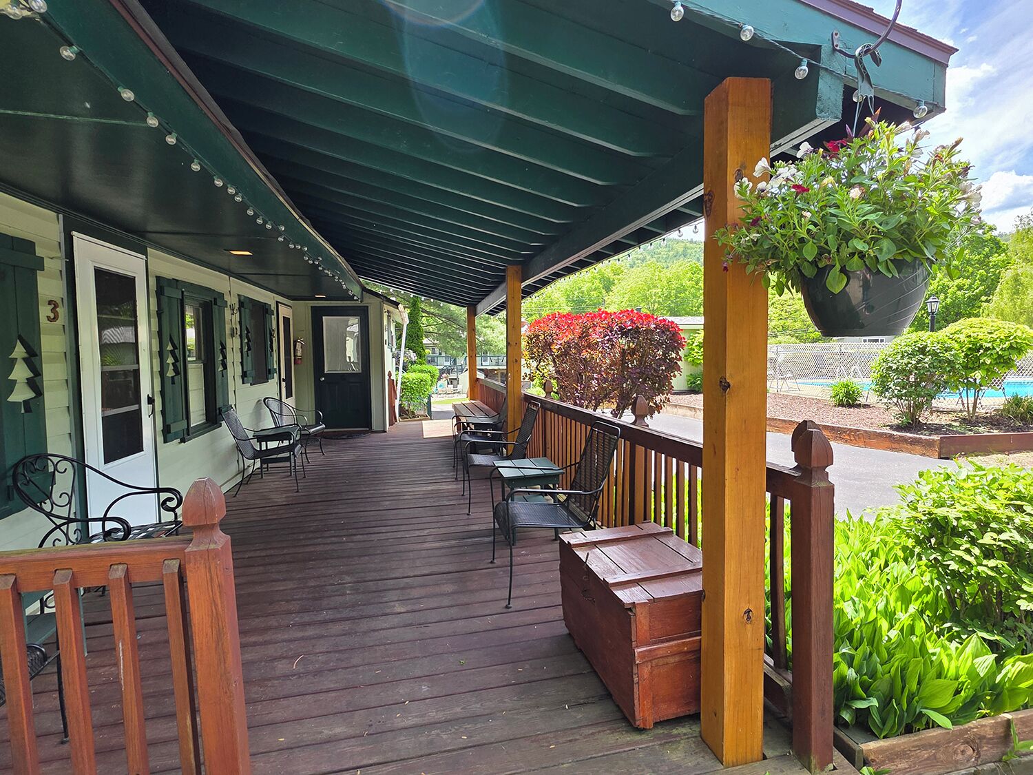 Cabana de Madeira Standard | Terraço/pátio interior