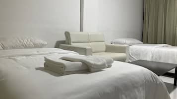 Quarto Twin | Wi-fi grátis, roupa de cama fornecida